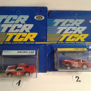 You Choose! Total Control Racing (TCR) Slot Cars Vintage 1978 Ideal ...