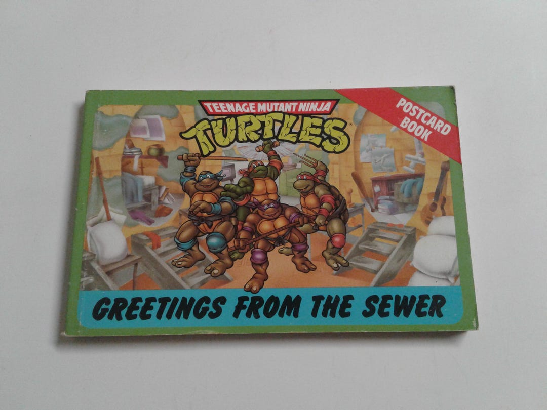 Teenage Mutant Ninja Turtles TMNT Greetings From the Sewer Postcard ...