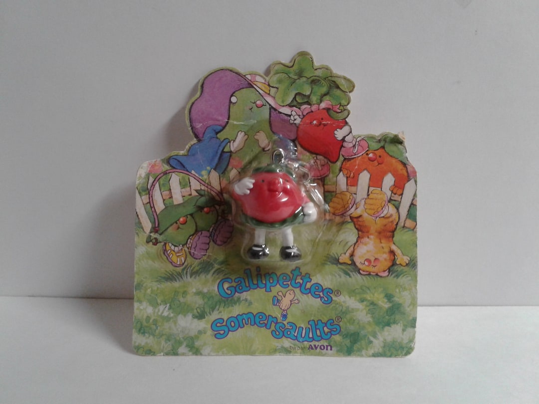 Vintage 1985 Somersaults by Avon Herby Derby Zipper Pull Key Chain - Etsy