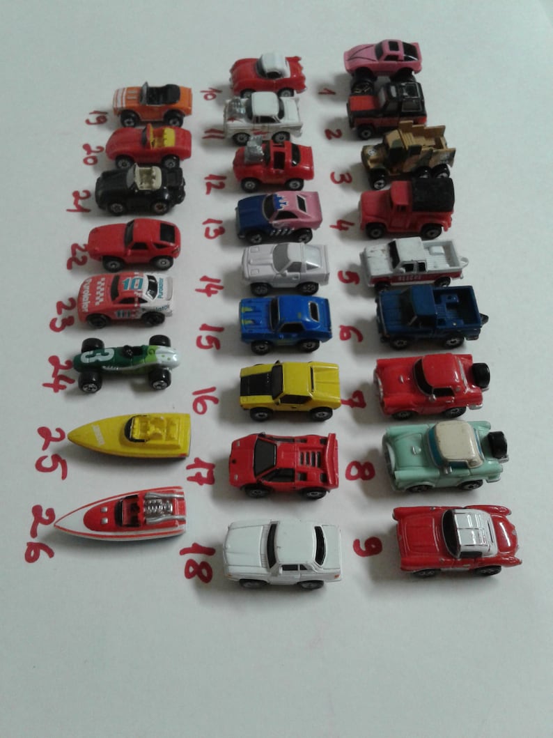 You Choose Galoob Micro Machines Vintage 1980s - Etsy
