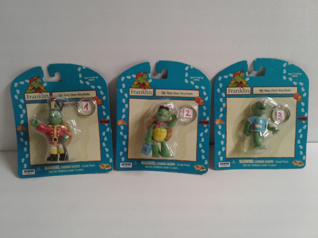 You Choose! Franklin the Turtle Figure My Very Own Keychain Figure ...