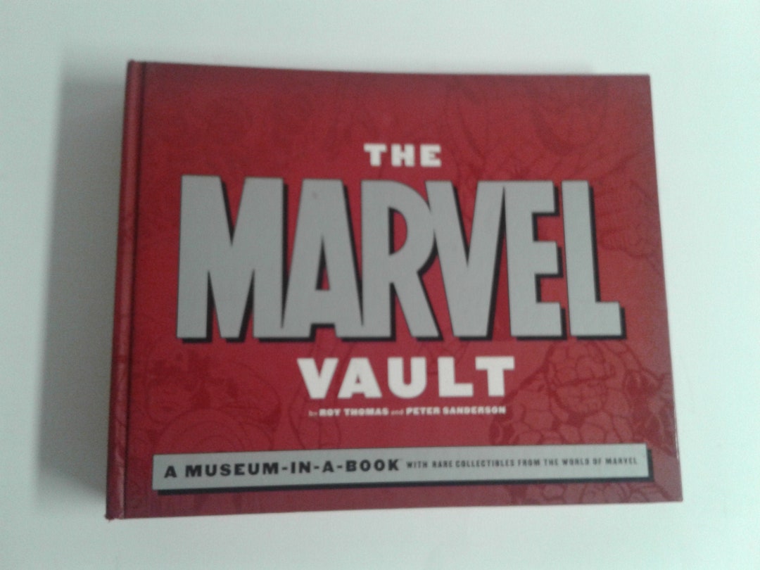 The MARVEL VAULT A-museum-in-a-book by Roy Thomas/peter Sanderson - Etsy