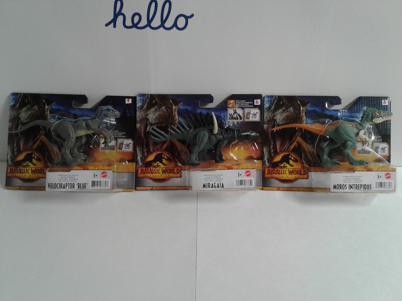You Choose! New! Jurassic World Dominion Figure Wild Packs - Etsy
