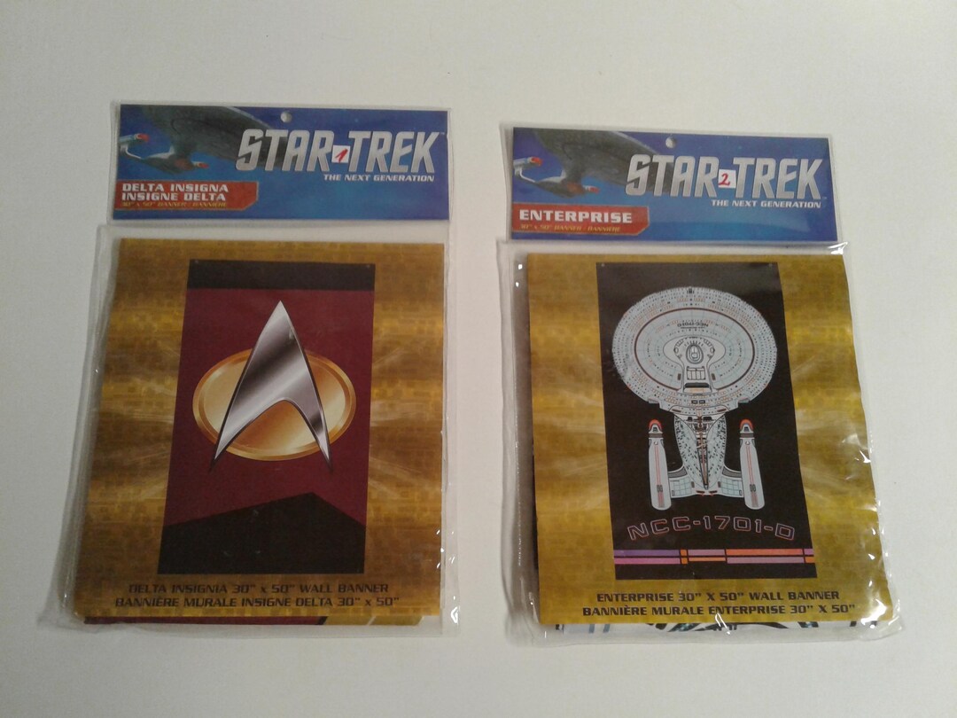 You Choose! Delta Insignia Star Trek the Next Generation 30x 50 Wall ...
