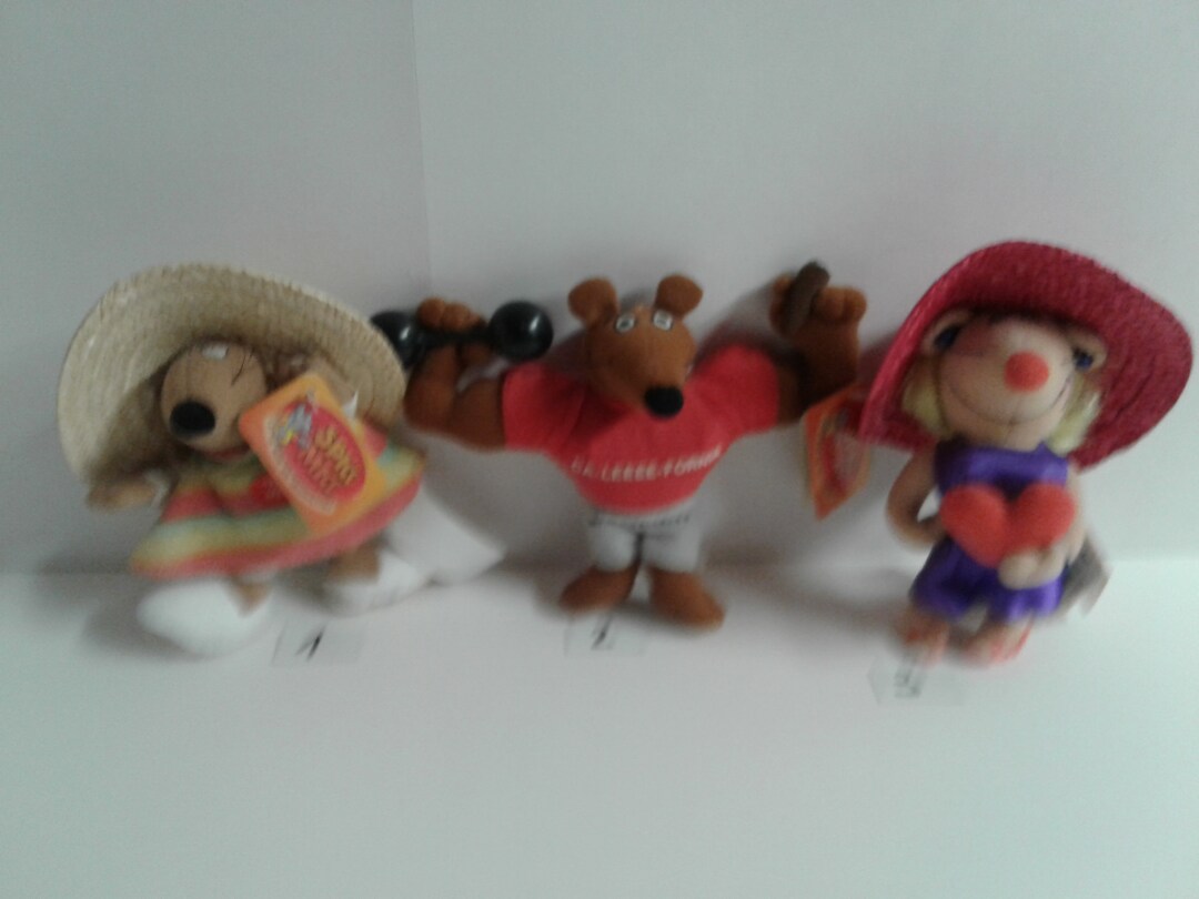 You Choose! New Kamhi World Spice Mice Plush Keychain 6 Inch - Etsy