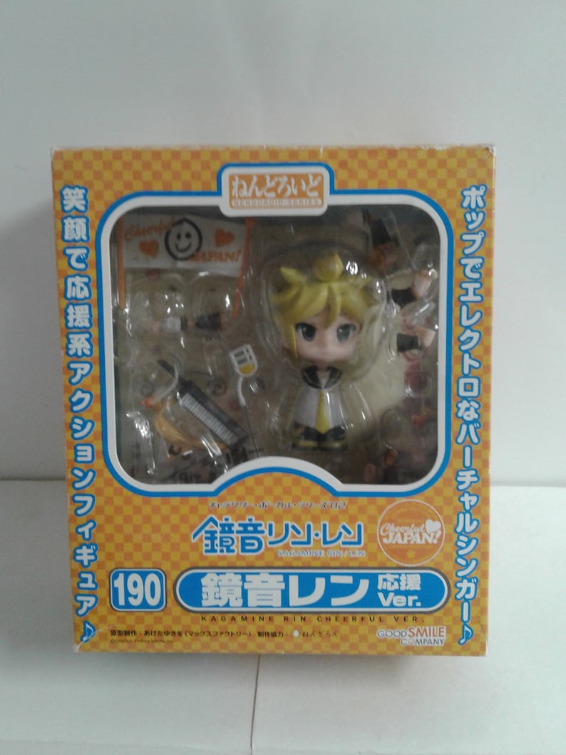 VOCALOID Kagamine Len Nendoroid Figure Cheerful Ver. No. 190 - Etsy
