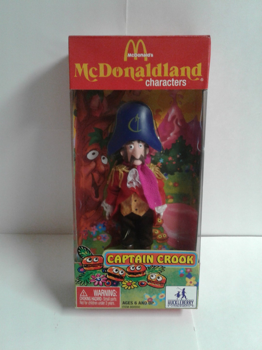 Mcdonalds Characters Mcdonaldland Captain Crook Figure Huckleberry Toys ...