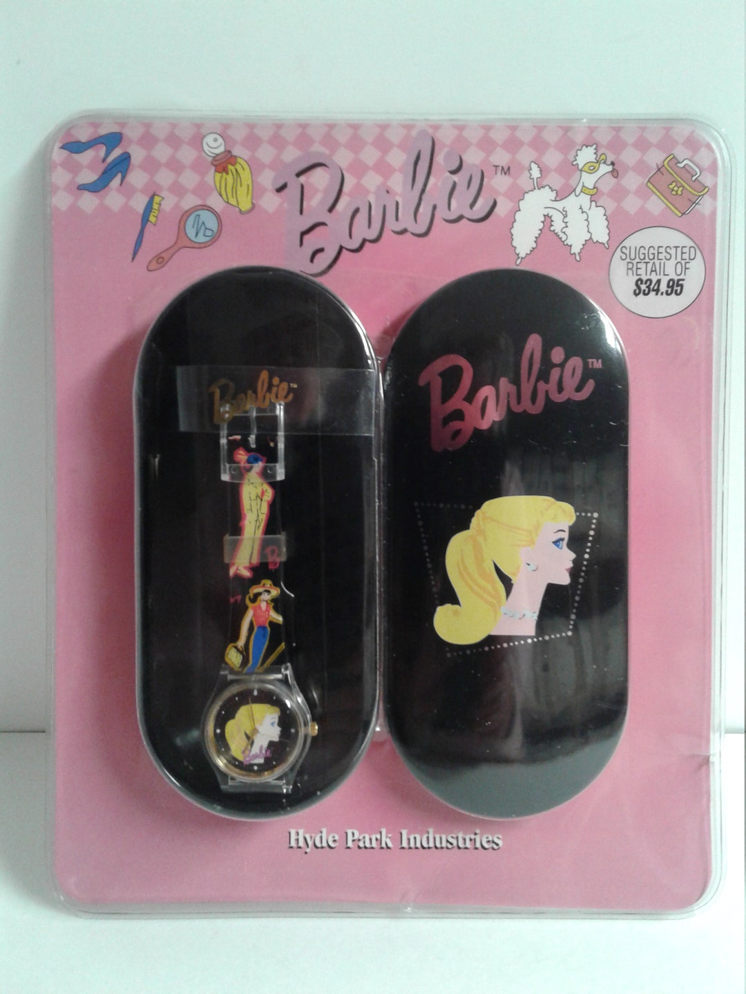 Barbie Wrist Watch by Hyde Park Industries 1996 - Etsy