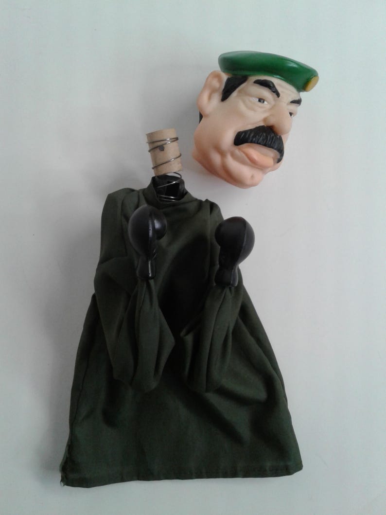 Vintage Saddam Hussein Punching Hand Puppet for Repair - Etsy