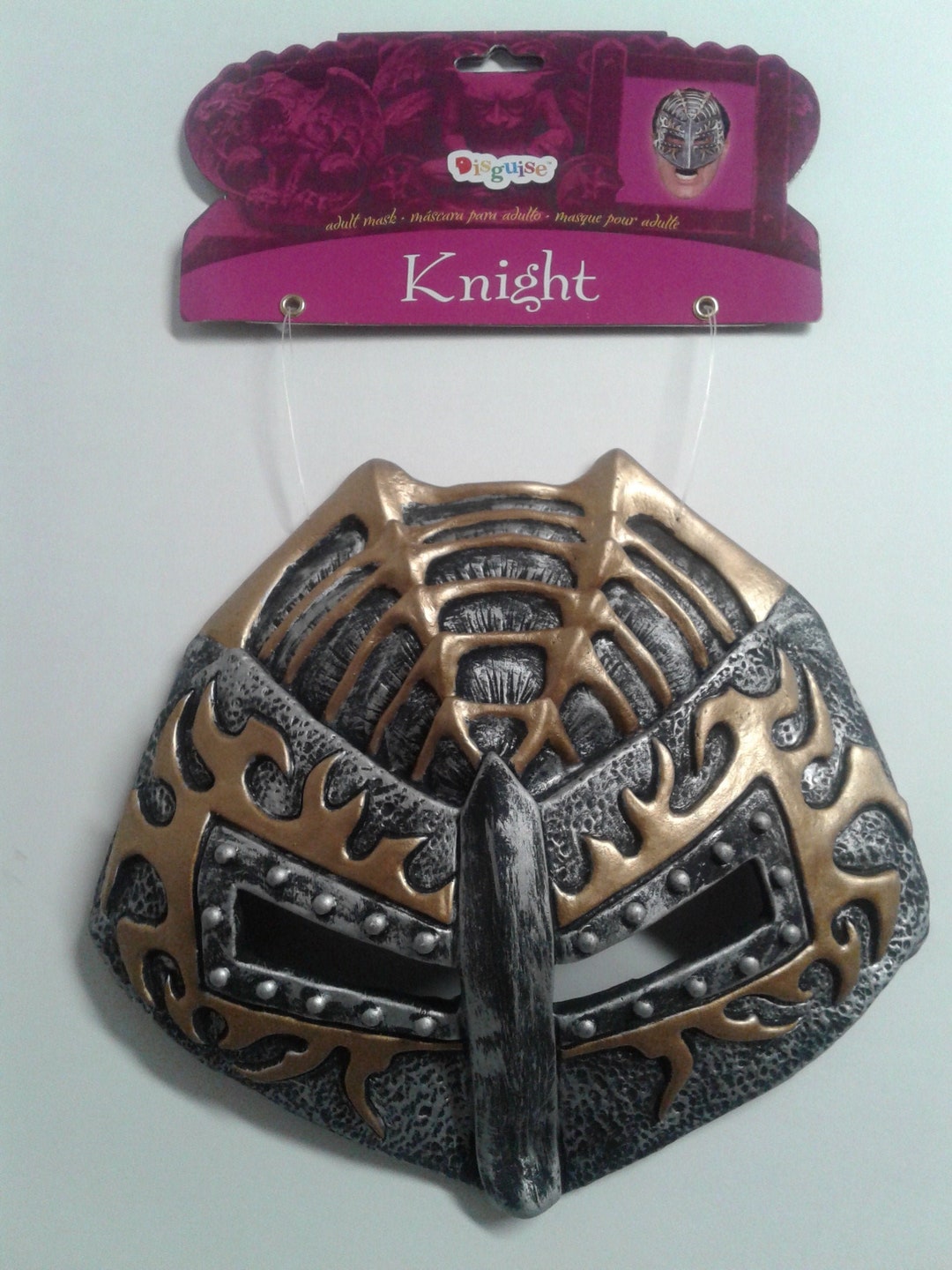 NEW! KNIGHT Adult Size Mask by Disguise - Etsy