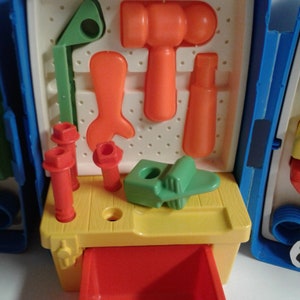 You Choose! Tuff Stuff Workshop Tool Kit/blue Box Set Vintage Mattel ...