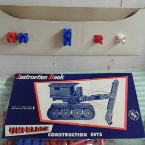 Vintage Construction Uni-blocks Set System No. 3 - Vanguard Toy Co. - Etsy