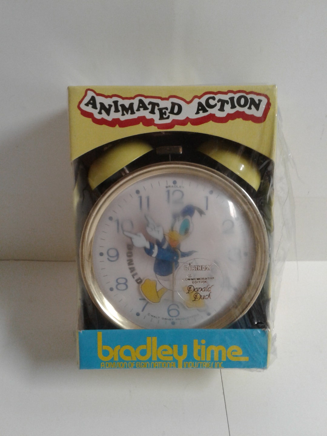 Vintage Donald Duck Animated Action Alarm Clock - Walt Disney ...