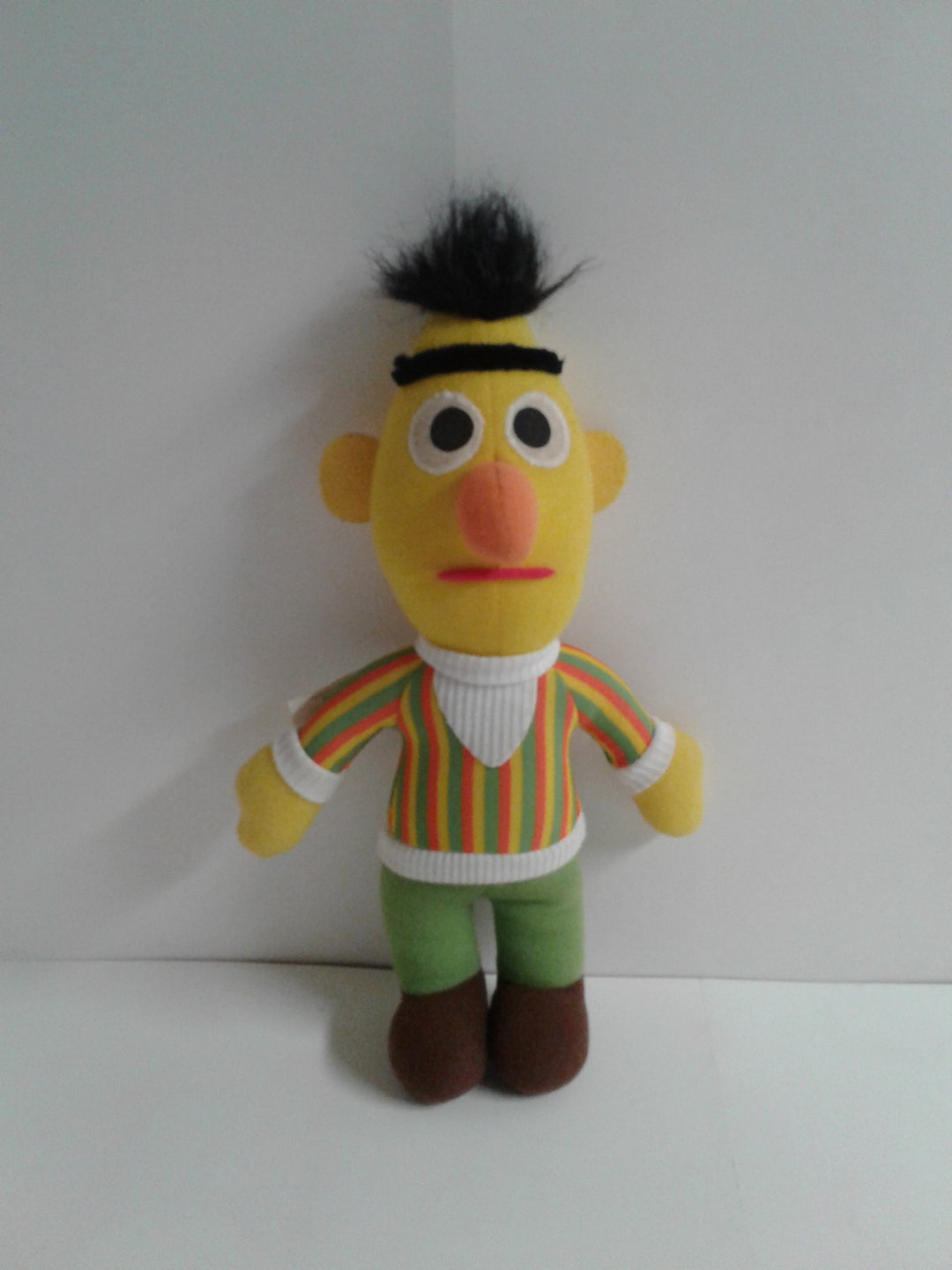Vintage Playskool Sesame Street Bert 12 Inch Plush Stuffed Doll - Etsy