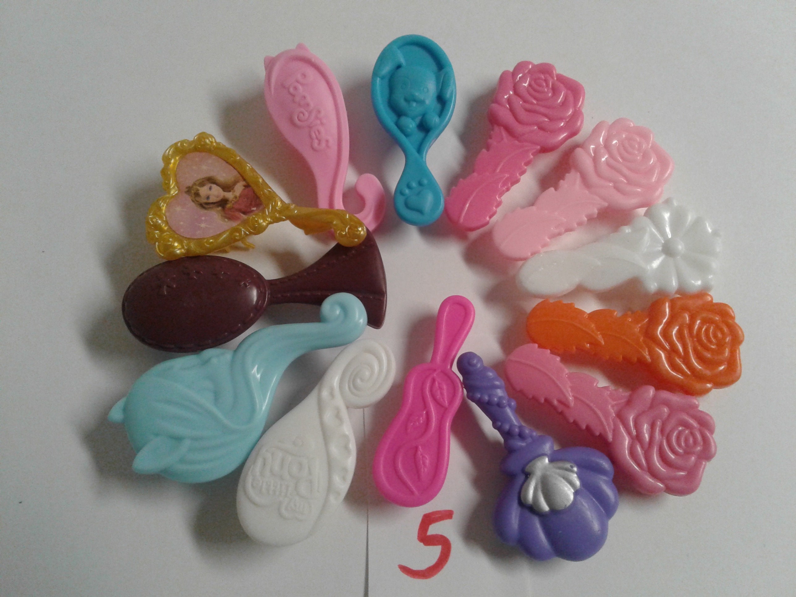 You Choose! Barbie Doll Brushes Lot Multi-colour Hair Combs (1) - Etsy