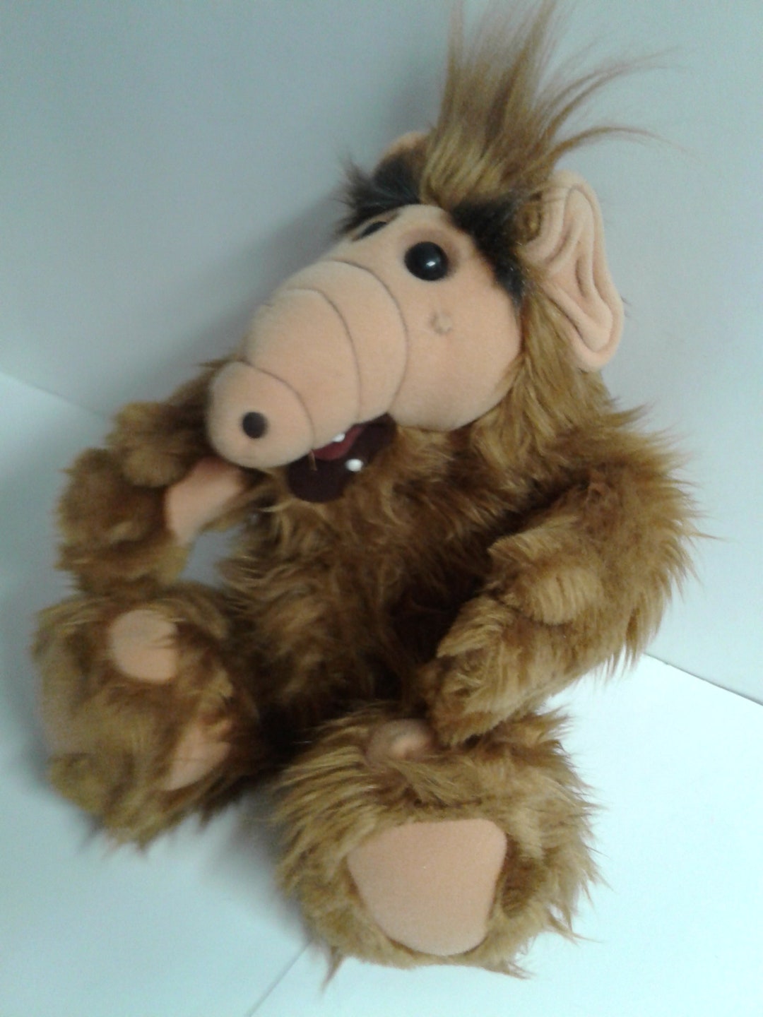 18 Inch ALF Battery Operated Plush Doll Stuffed Animal Toy Vintage 1986 ...