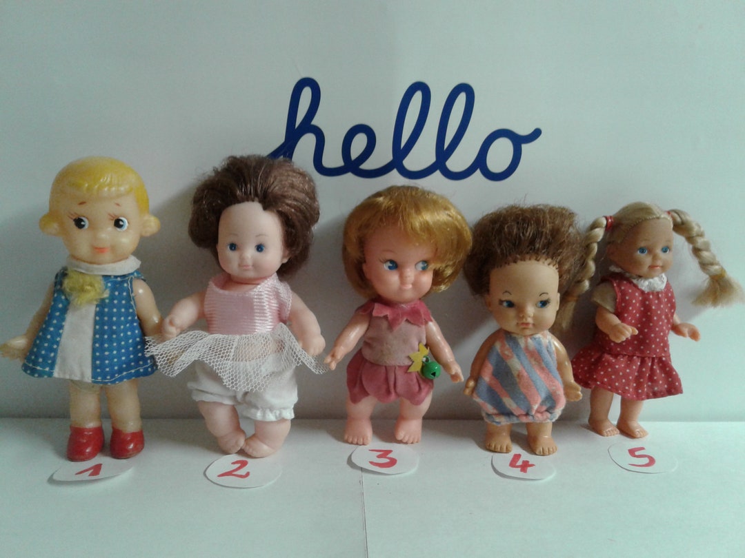 You Choose Small Collectible Dolls Vintage 60/70s - Etsy