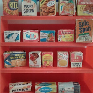 Vintage 1965 Amsco Toy Food Supermarket Grocery Store Barbie Size - Etsy