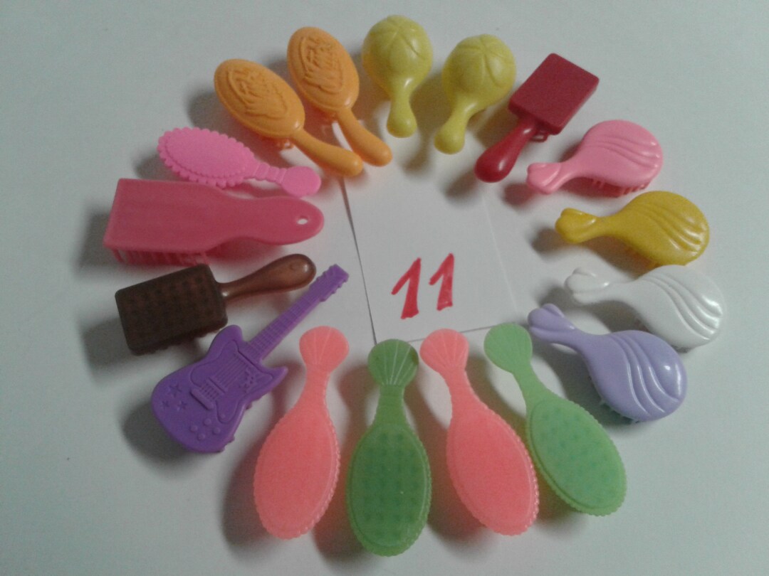 You Choose! Barbie Doll Brushes Lot Multi-colour Hair Combs (2) - Etsy