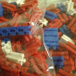 Vintage Construction Uni-blocks Set System No. 3 - Vanguard Toy Co. - Etsy