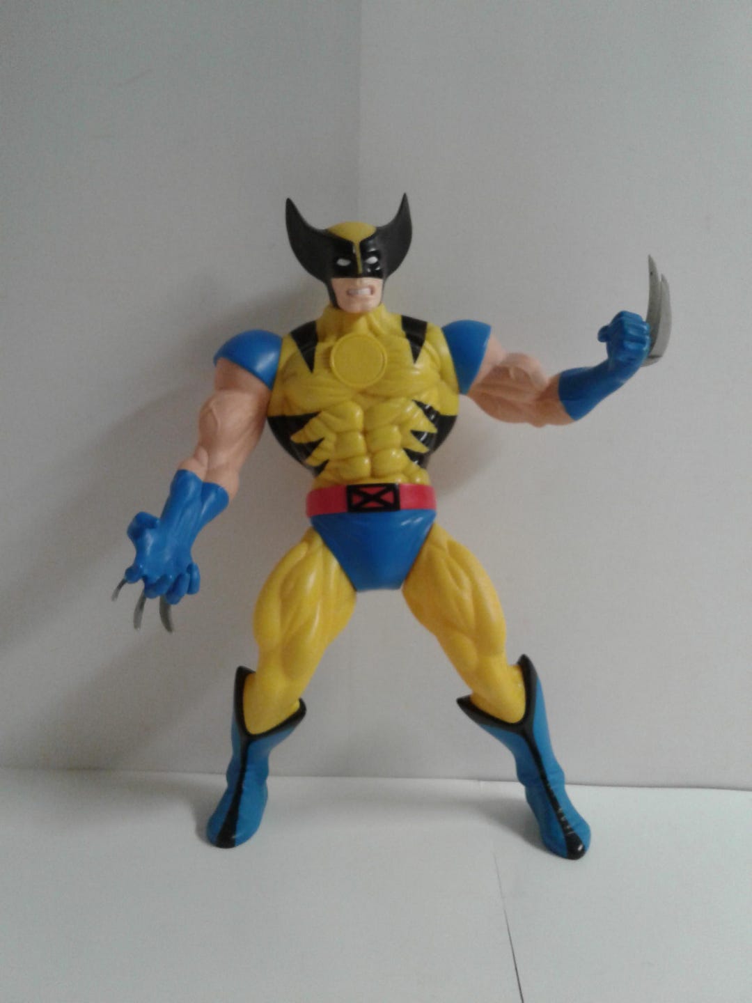 Marvel X-men Electronic Talking Wolverine 15 Inch Action Figure Toy Biz ...