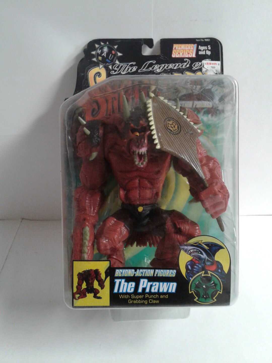 The Legend of Sharkman the Prawn Action Figure - Etsy