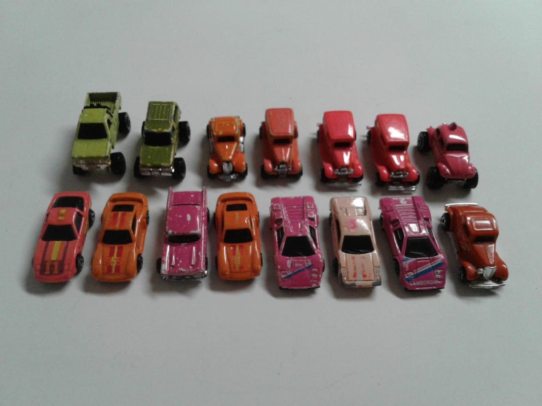 Vintage Hot Wheels Micro Mini Cars 1:87 Scale Color Changing ...