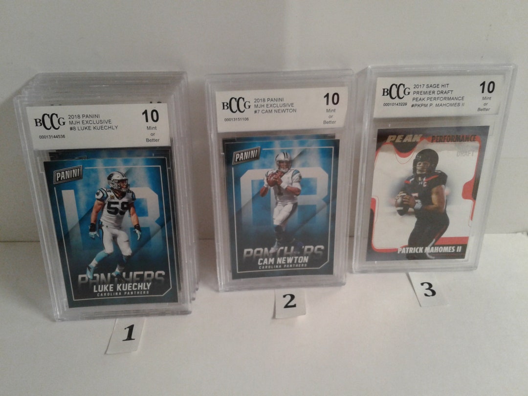 You Choose! BCCG Gem Mint 10 Football Players Trading Cards - Etsy
