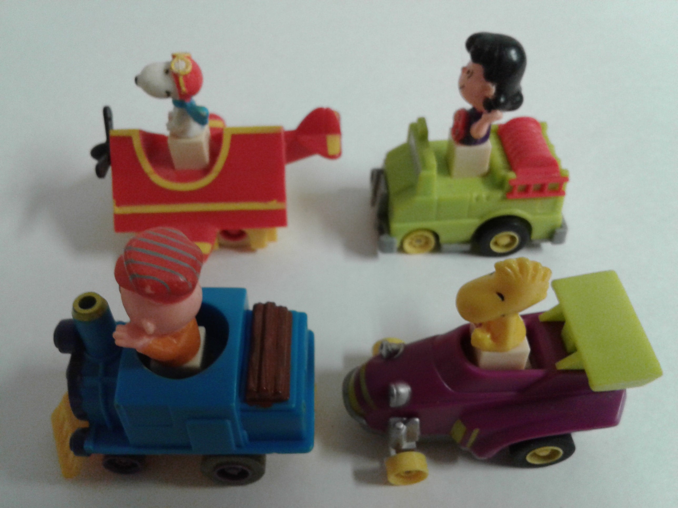 PEANUTS Charlie Brown and the Gang Full Set of 4 | Etsy