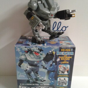 ROBOCOP Alpha Commando Ed-509 Rexor Action Figure Toy Island 1998 - Etsy