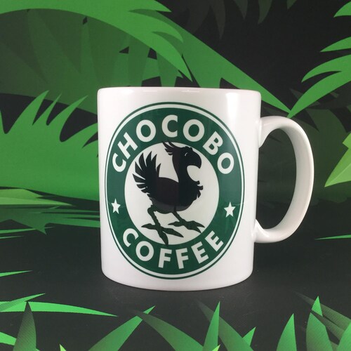Chocobo Coffee Final Fantasy Mug CAN BE PERSONALISED - Etsy