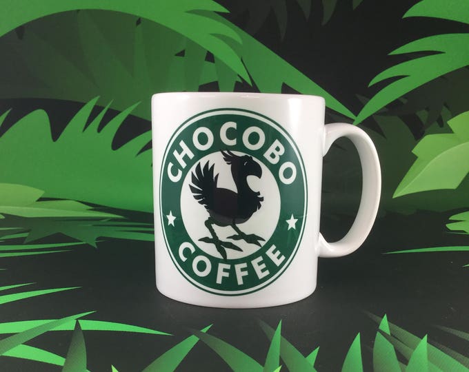 Chocobo Coffee Final Fantasy Mug CAN BE PERSONALISED - Etsy