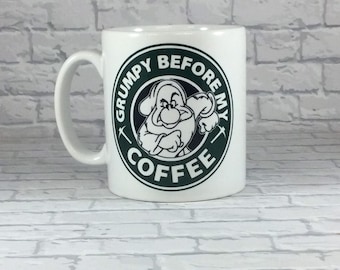 Grumpy Before Coffee | Etsy