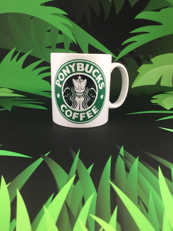 Ponybucks Coffee My Little Pony Inspired Mug | Etsy