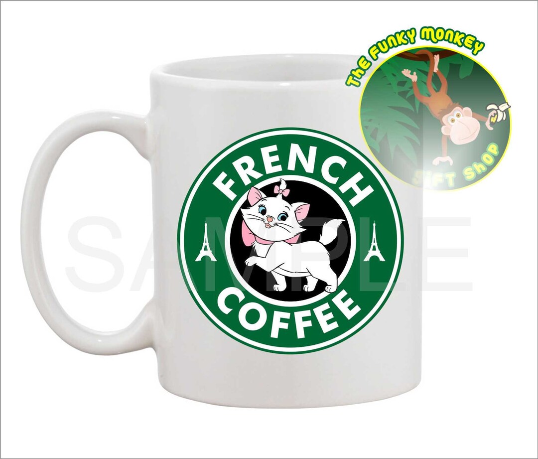 Marie French Coffee Mug / Mug & Coaster Set - Free Personalisation - Etsy