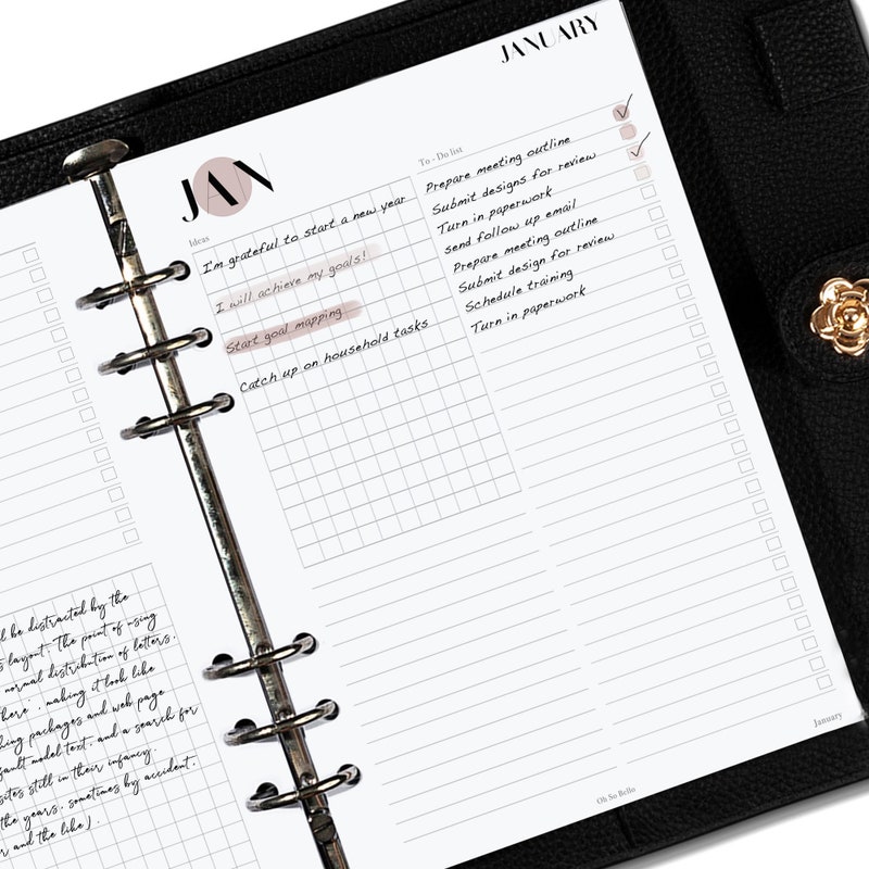 Planner Refill - Etsy