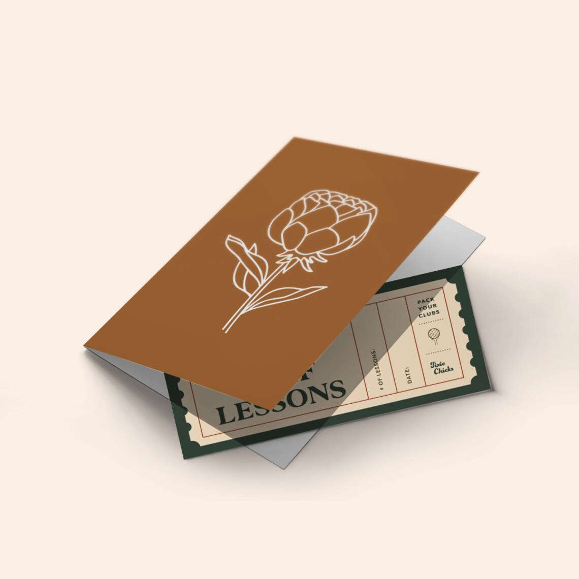 Custom Golf Lessons Ticket Voucher Surprise Activity BEST - Etsy