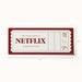 Custom Netflix Subscription Ticket Voucher • Surprise Gift • BEST ...