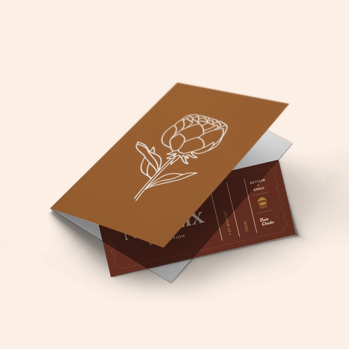 Custom Netflix Subscription Ticket Voucher Surprise Gift - Etsy