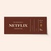 Custom Netflix Subscription Ticket Voucher Surprise Gift - Etsy