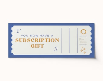 Custom Netflix Subscription Ticket Voucher • Surprise Gift • BEST ...