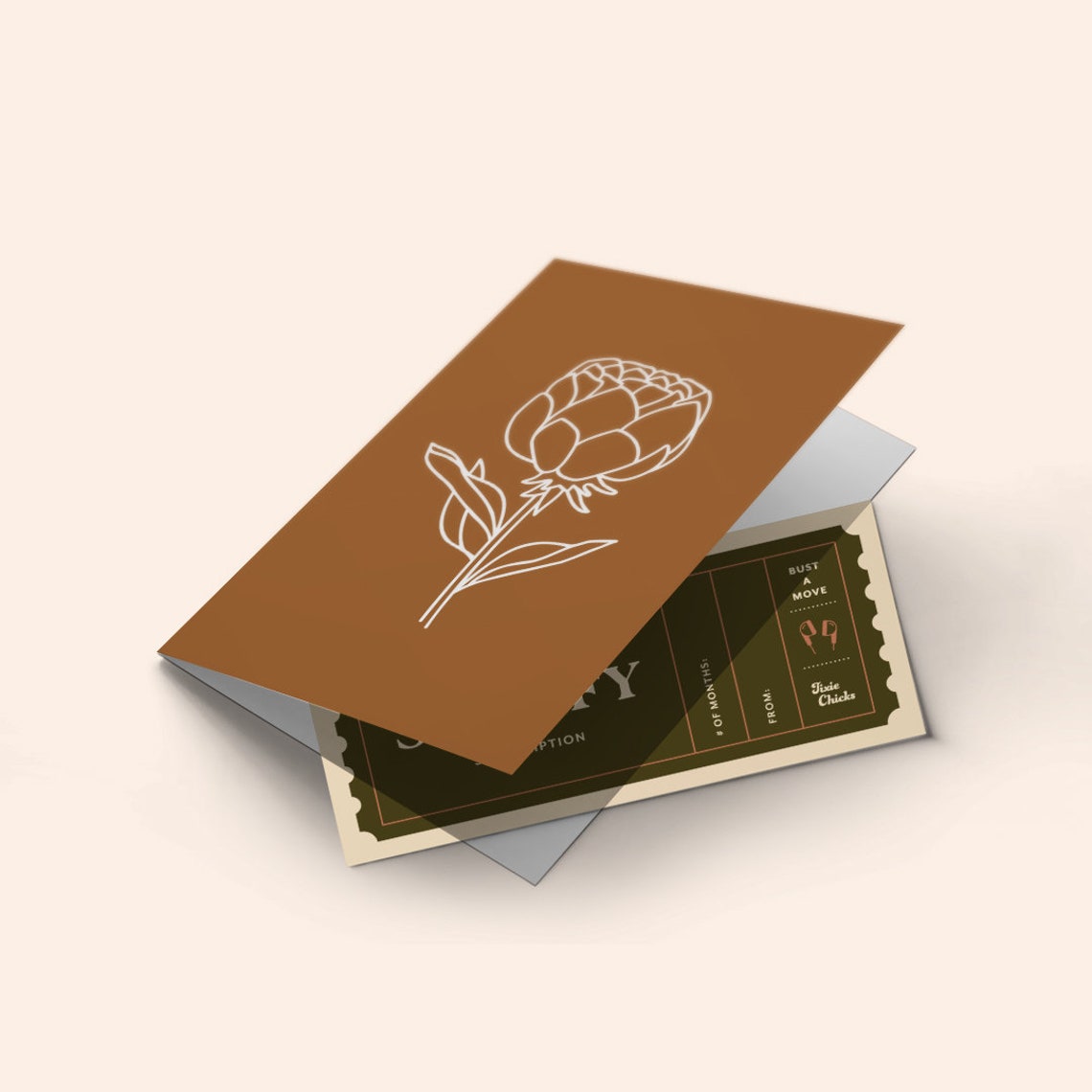 Custom Spotify Subscription Ticket • Printable Gift Voucher (editable ...