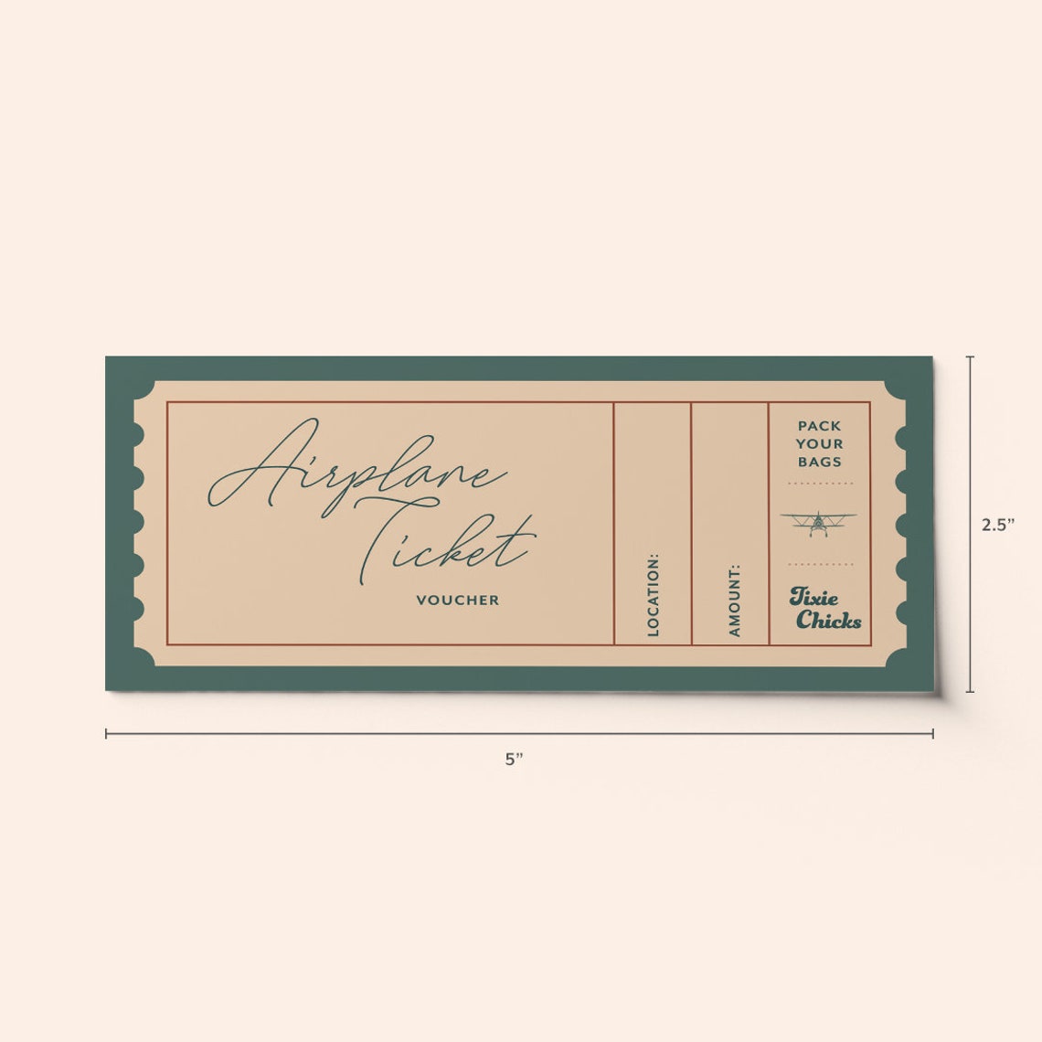 Custom Airplane Ticket Voucher Surprise Trip Vacation BEST - Etsy UK