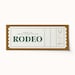 Custom Rodeo Ticket Voucher • Surprise Gift (editable PDF) - Etsy