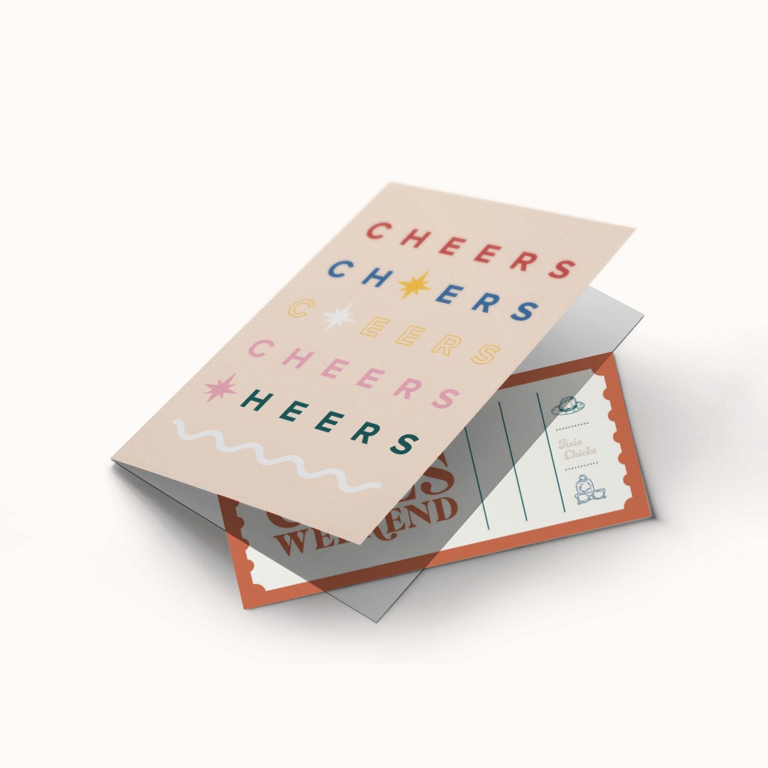 Custom Girls Weekend Ticket Voucher • Editable PDF Coupon - Etsy
