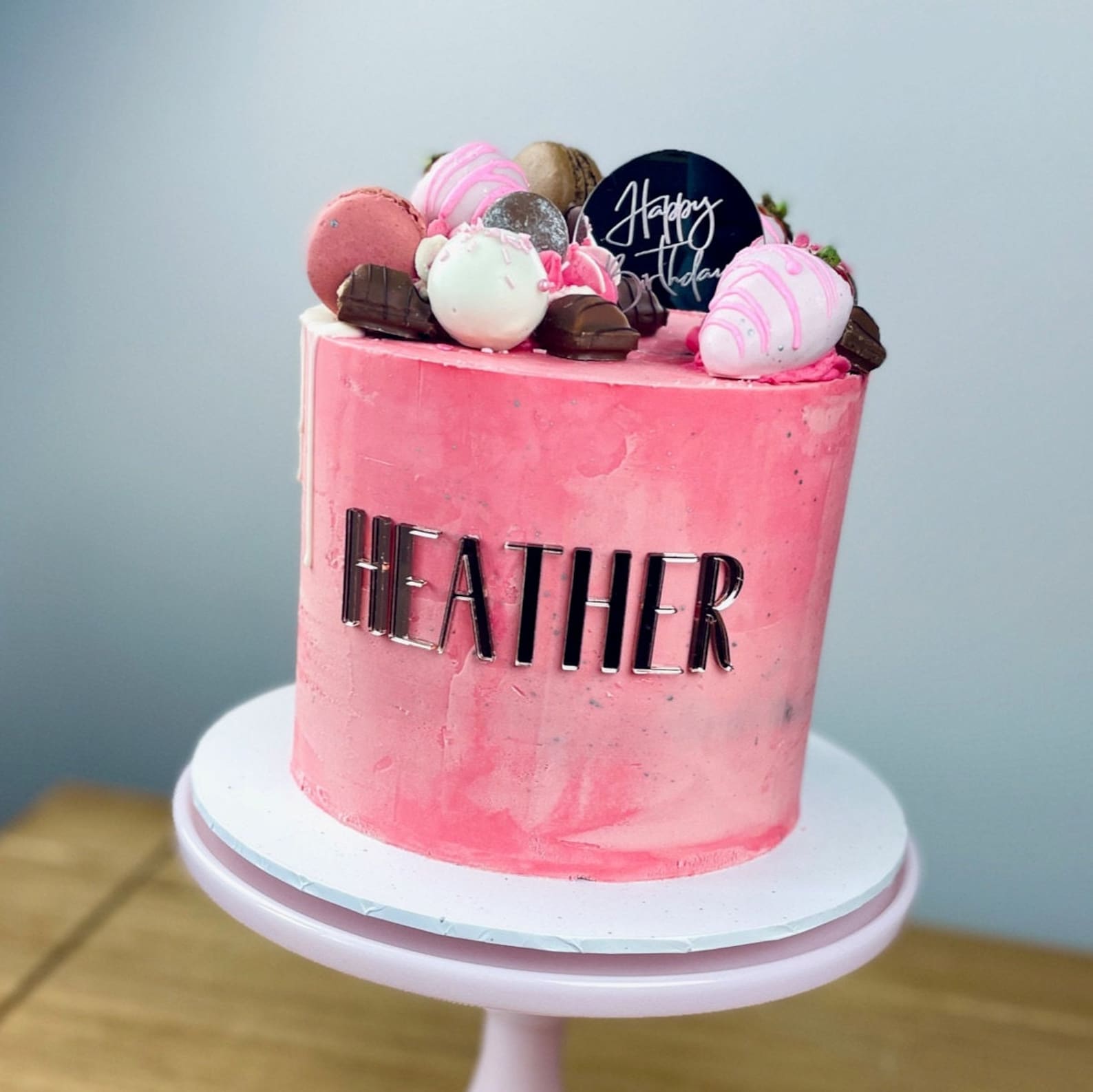 Individual Acrylic Cake Charms Decorative Cake Signs - Etsy UK