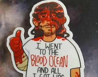 IRON LUNG: Convict Frew up Sticker - Etsy