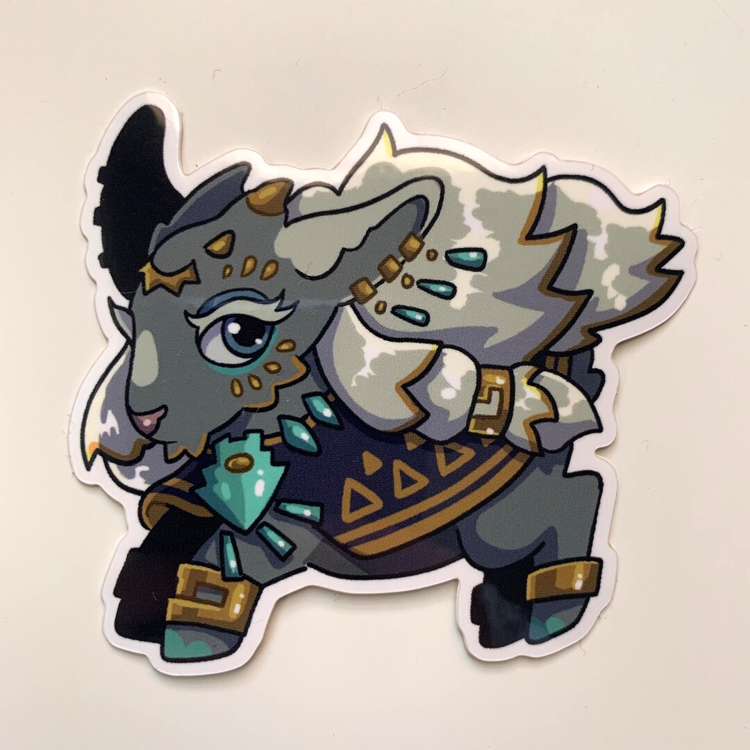 Rauru Goat Sticker [TOTK] - Etsy
