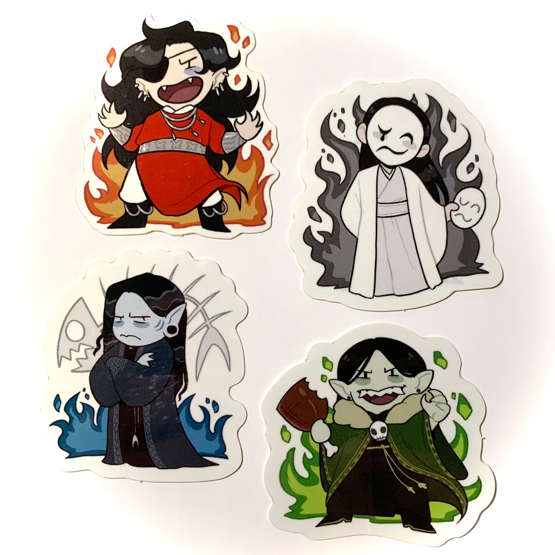 Four Great Calamities Stickers **LAST CHANCE** - Etsy