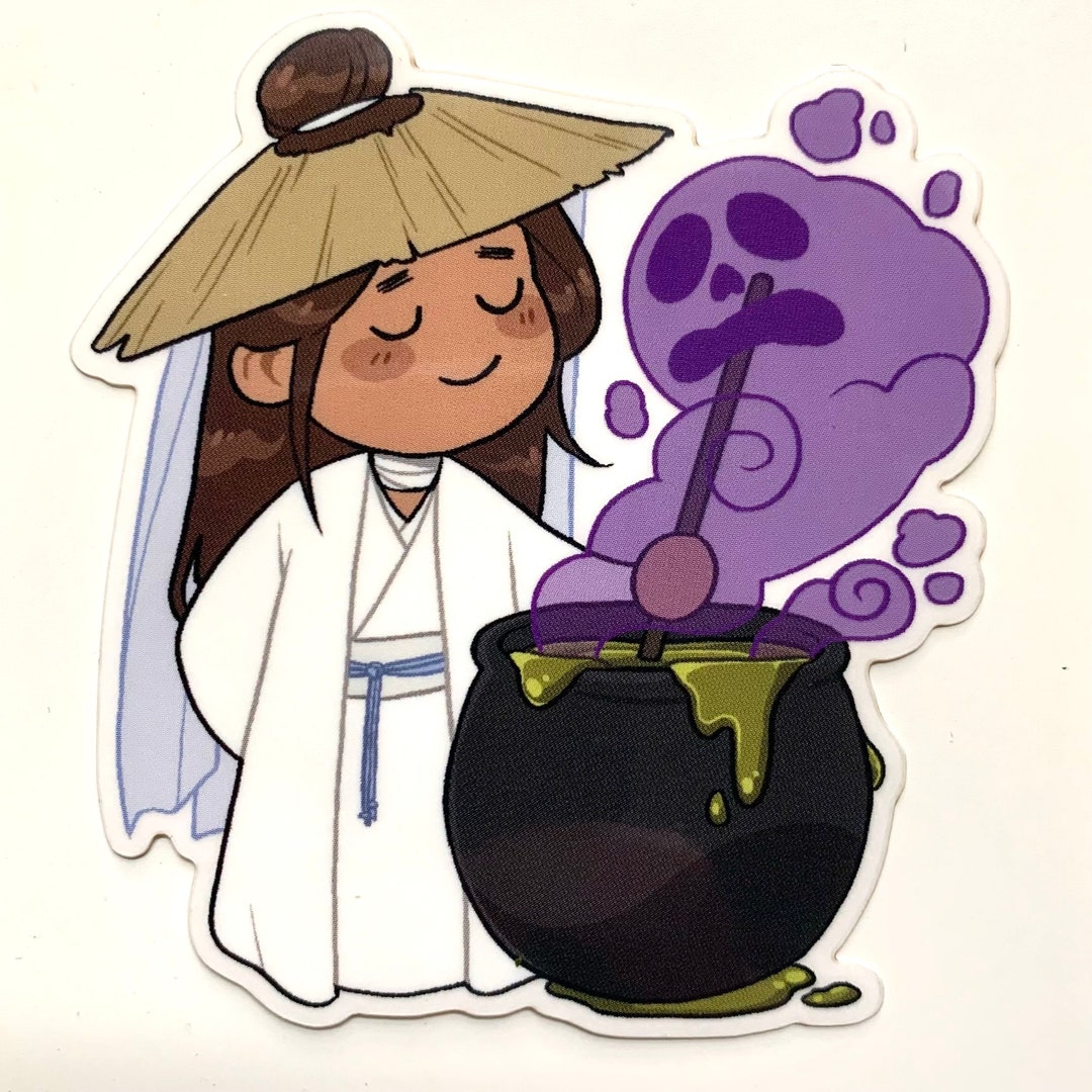 Transparent Xie Lian Sticker [MXTX] - Etsy